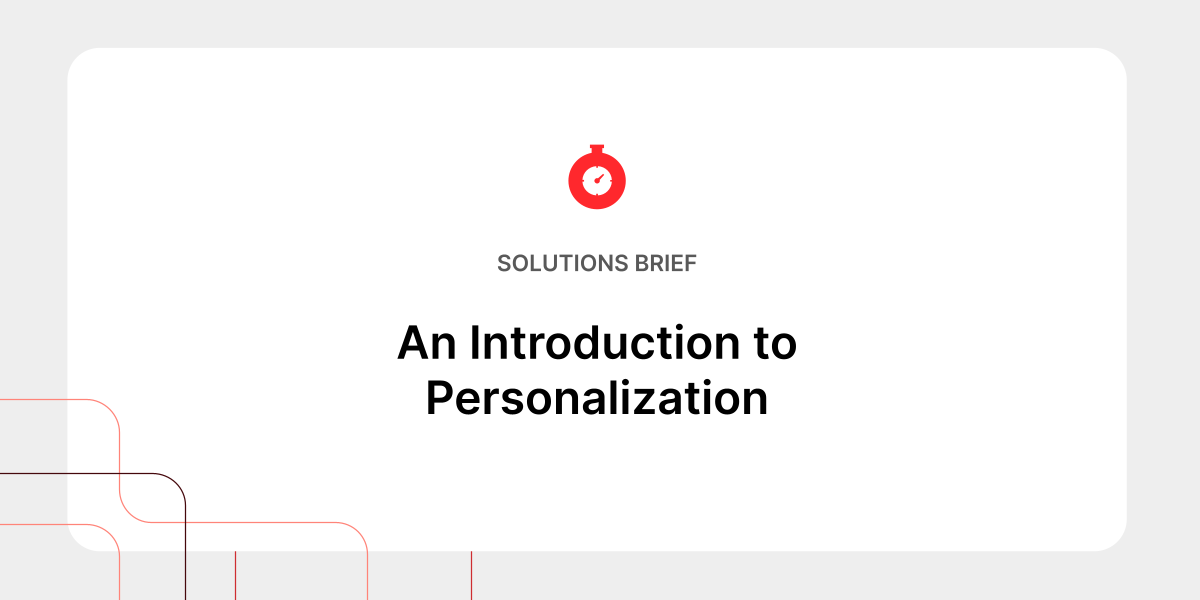 An Introduction to Personalization | Fastly