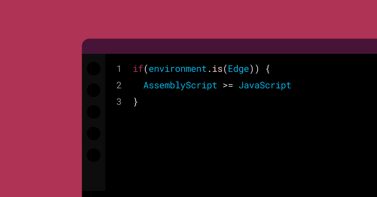 Performance matters: why Compute@Edge does not yet support JavaScript ...