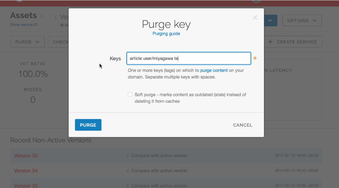 Introducing batch API for surrogate key purge | Fastly