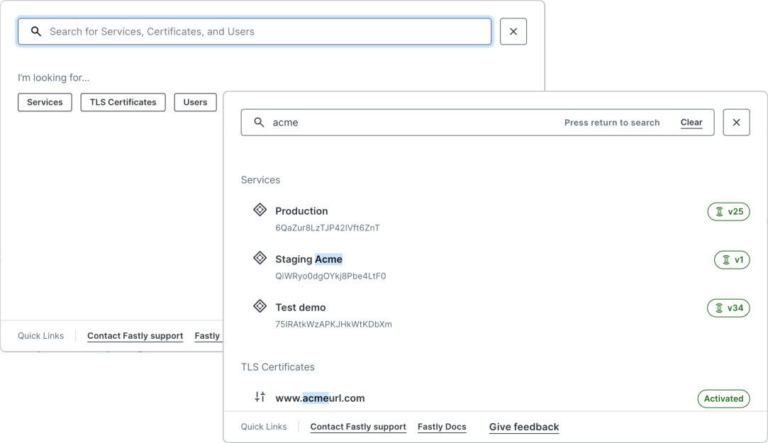 A design upgrade for the Fastly Control Panel | Fastly