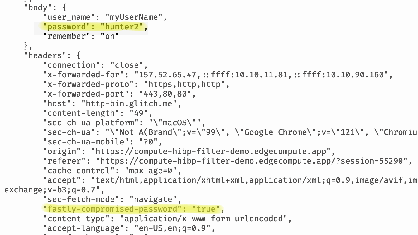 Detecting compromised passwords with HaveIBeenPwned and Fastly KV Store ...