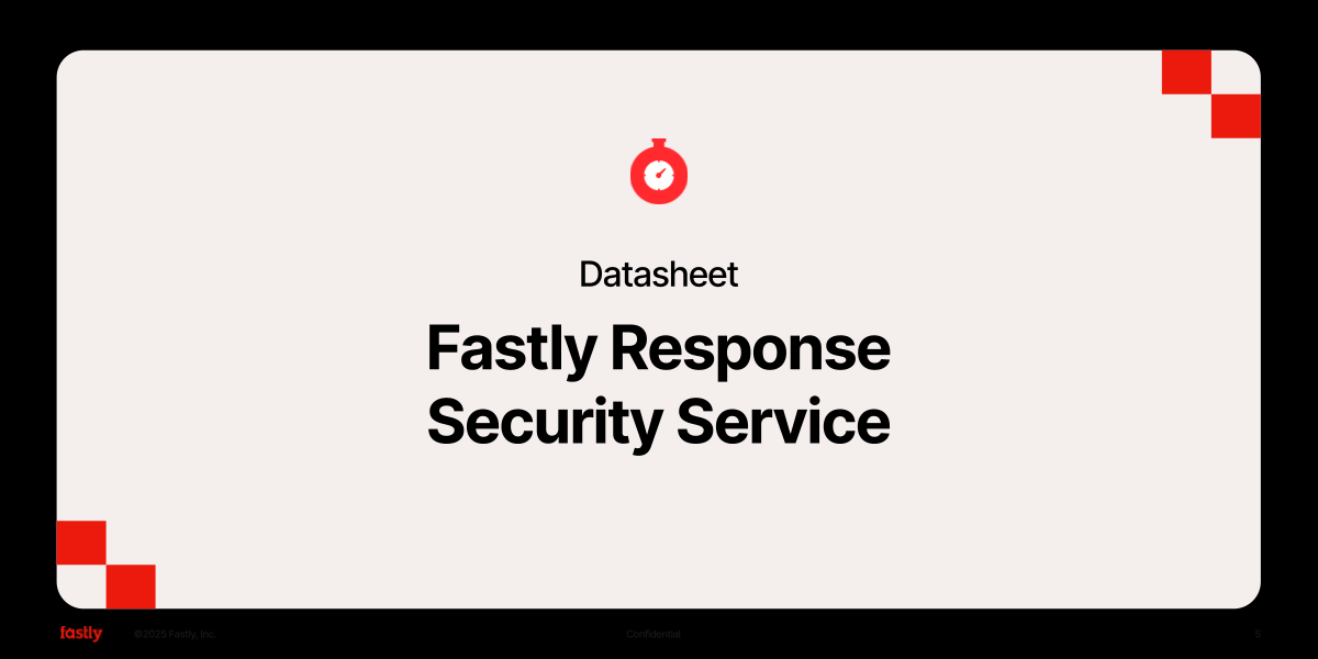 Managed Security | Fastly